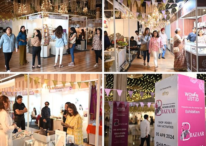 Shining a Spotlight: Women Listed 'Bazaar' Exhibition Showcases Women's Entrepreneurial Spirit ...